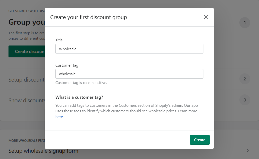 What are the onboarding steps for Wholesale Pricing Discount? – Help Center